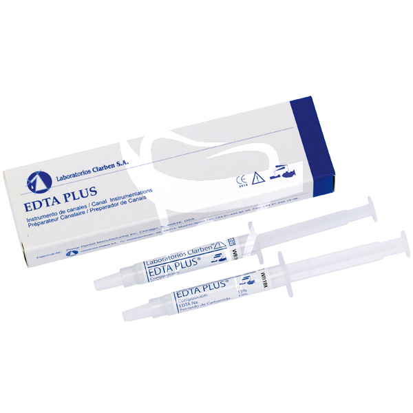 Dontalia.com - One-Stop-Shop for Dental, Ortho & Lab needs EDTA PLUS CLARBEN (2X3ML) | Dontalia